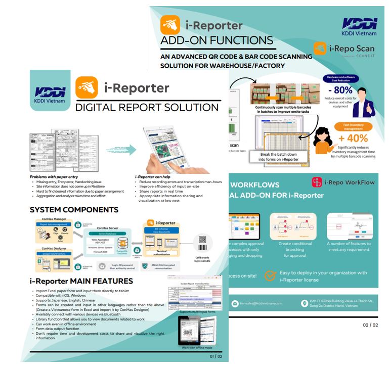 PDF Download: i-Reporter Leaflet